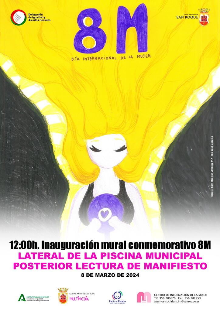 INAUGURACIÓN MURAL 8M | San Roque