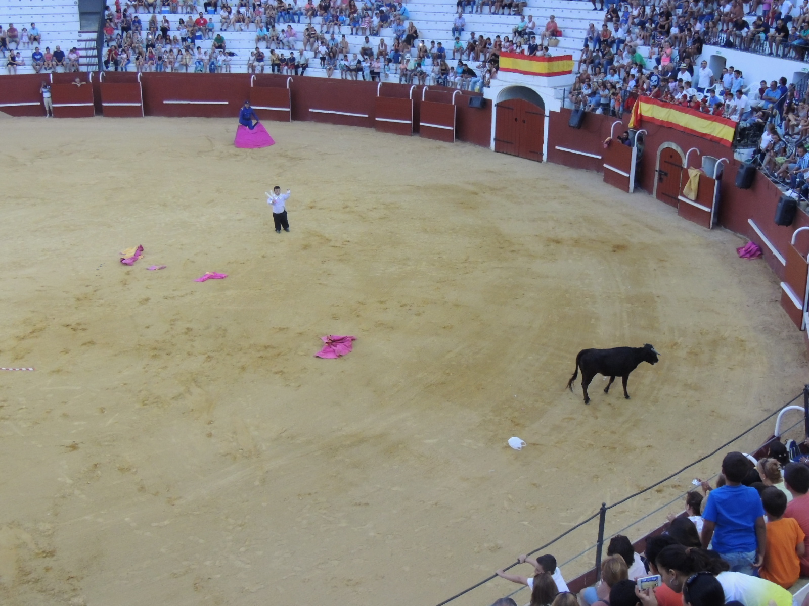 El Bombero Torero divierte a niños y mayores | San Roque