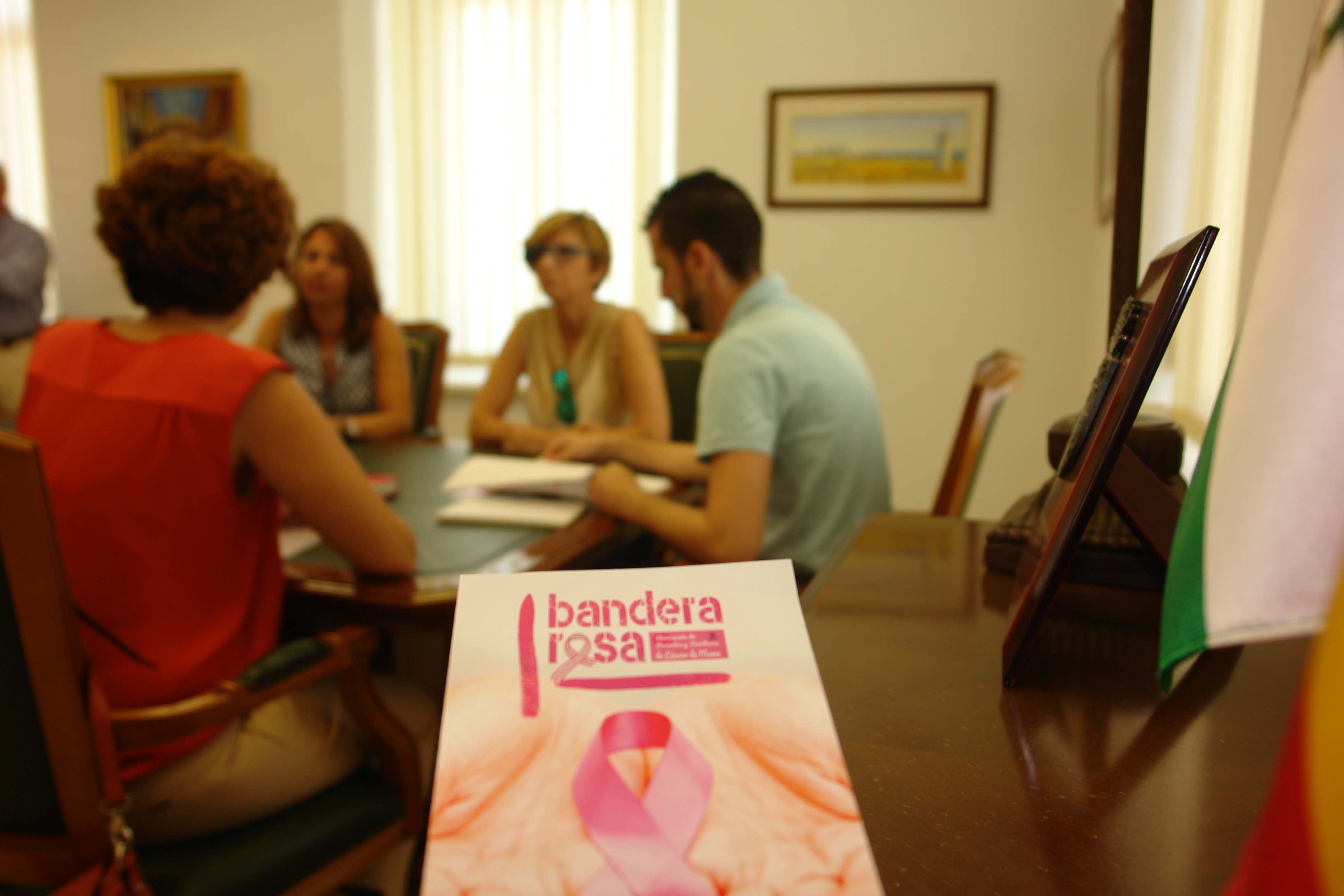 Bandera Rosa, un colectivo de apoyo a pacientes de cáncer de mama, se ...