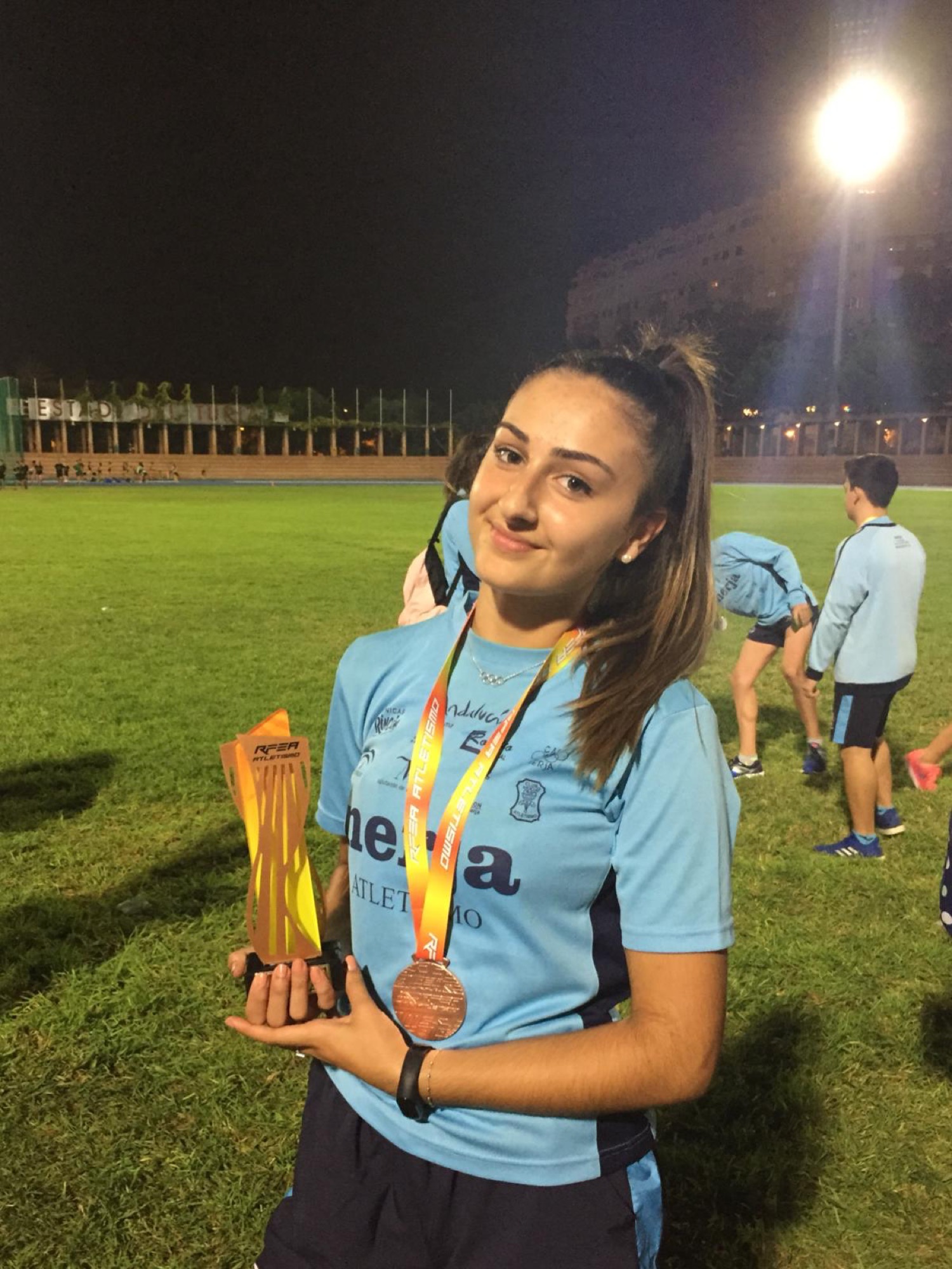 Carmen Collado, cuarta en salto de altura en el Campeonato de España de ...