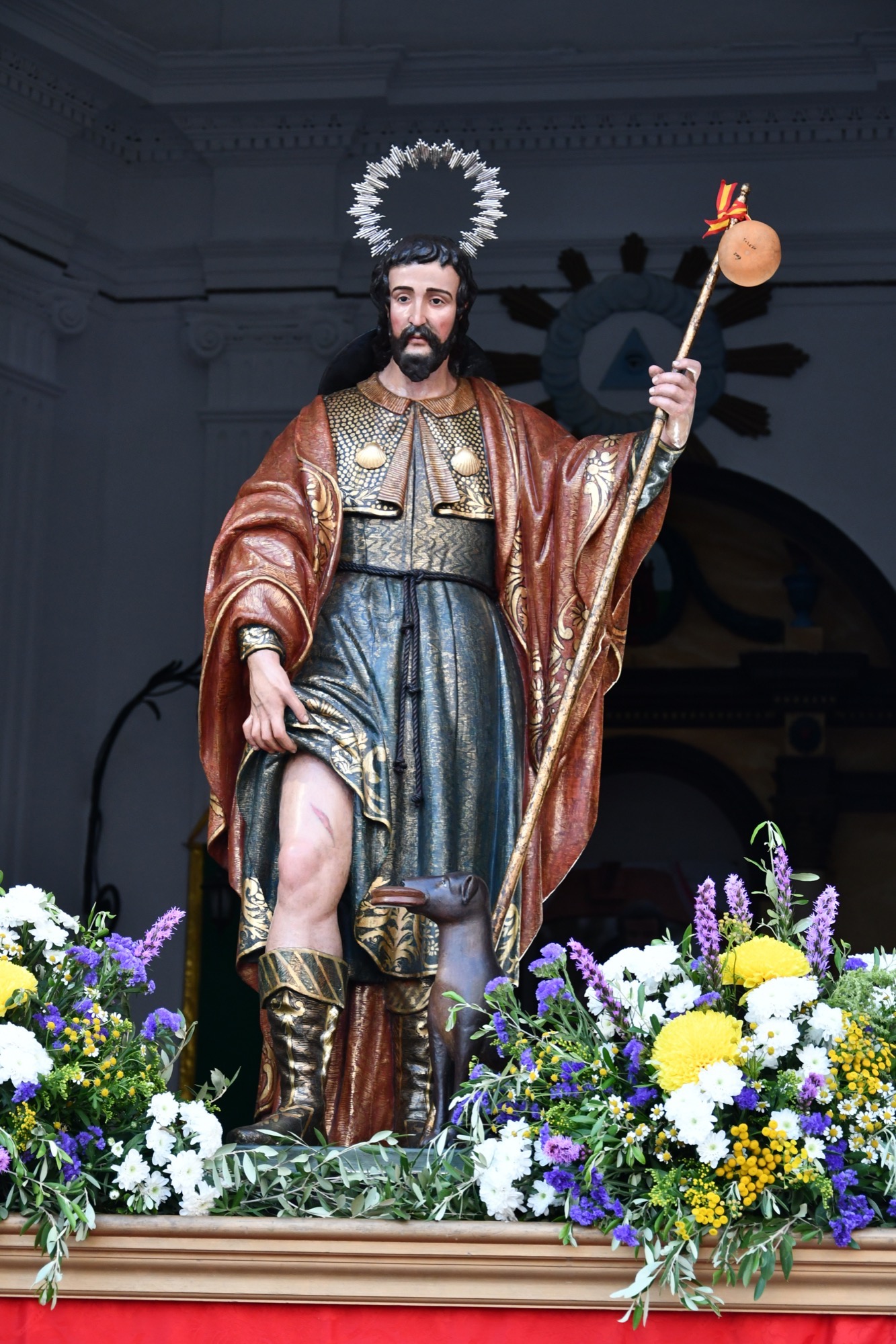 Celebrada la misa de bienvenida al Patrón San Roque tras su ...