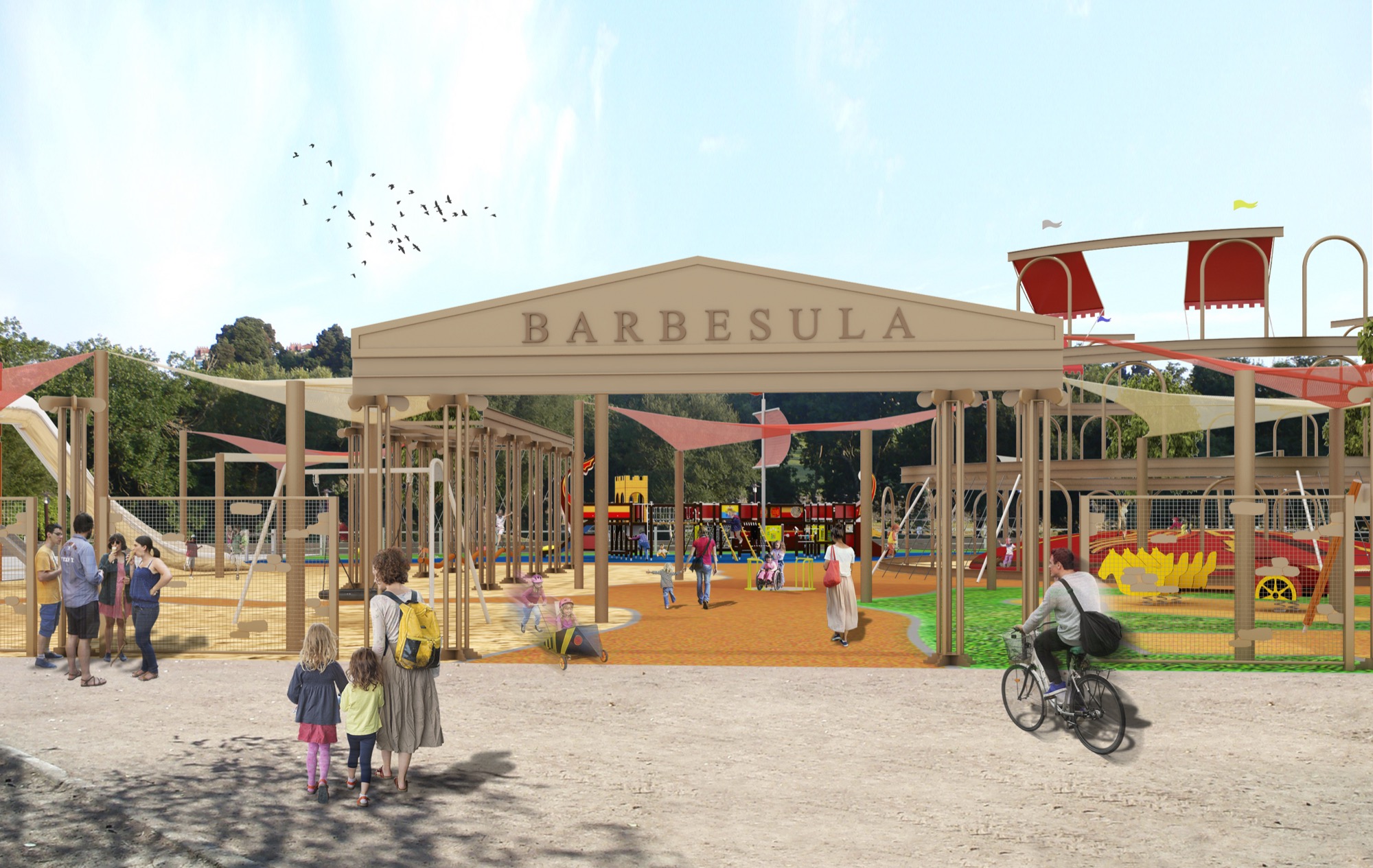 La próxima semana comienzan las obras del Parque Infantil Barbésula ...