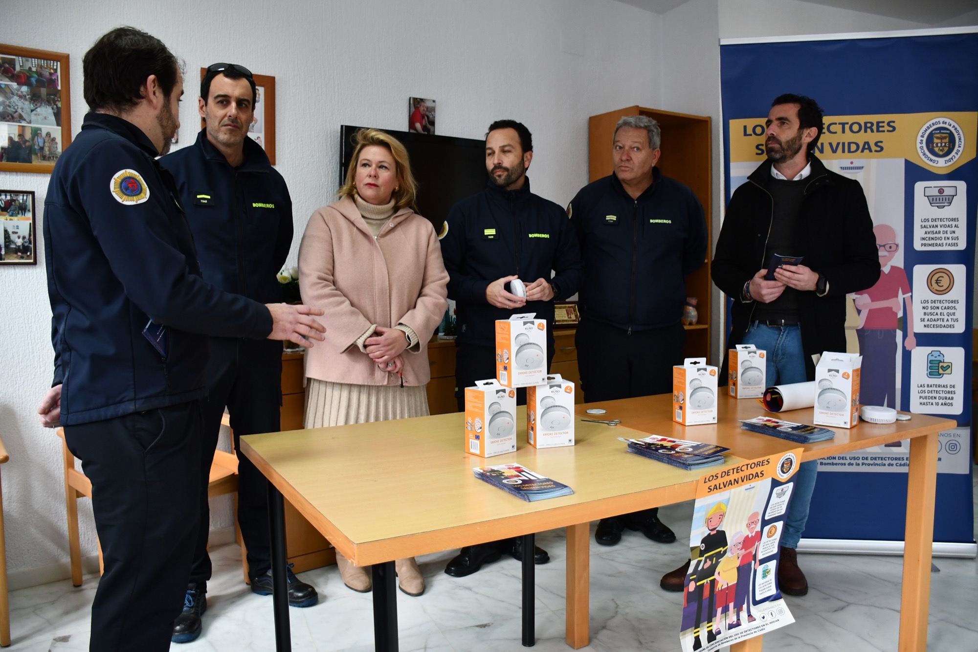 Sigue la campaña para instalar gratuitamente detectores de humo | San Roque